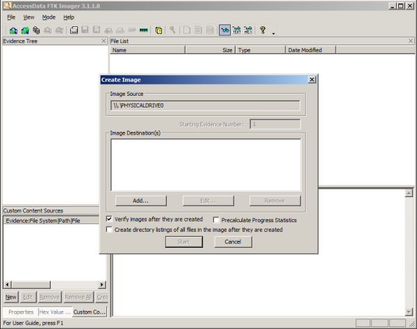 Chapter 8 - FTK Imager Walkthrough - Incident Response and Computer ...